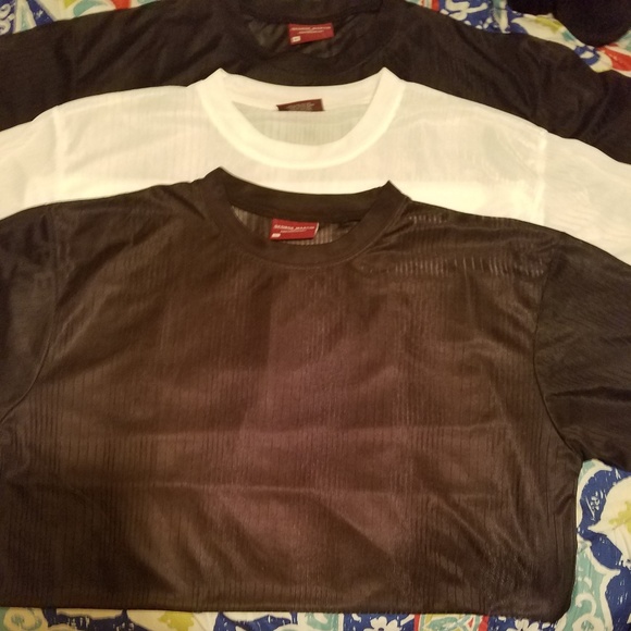 George | Shirts | 3 Mens Silky Rib Shirts | Poshmark